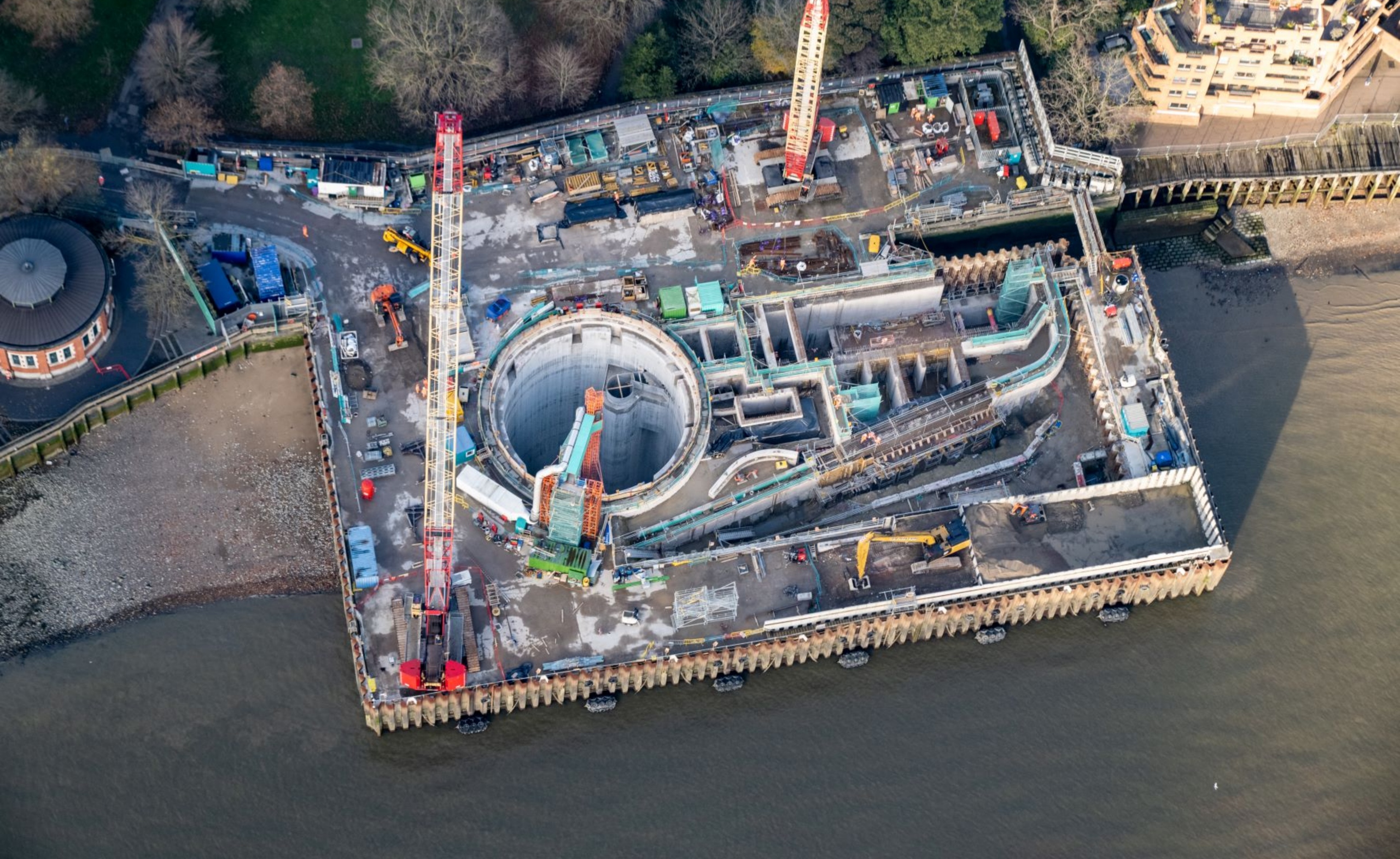 In pictures: super sewer to transform the banks of the Thames - Utility ...